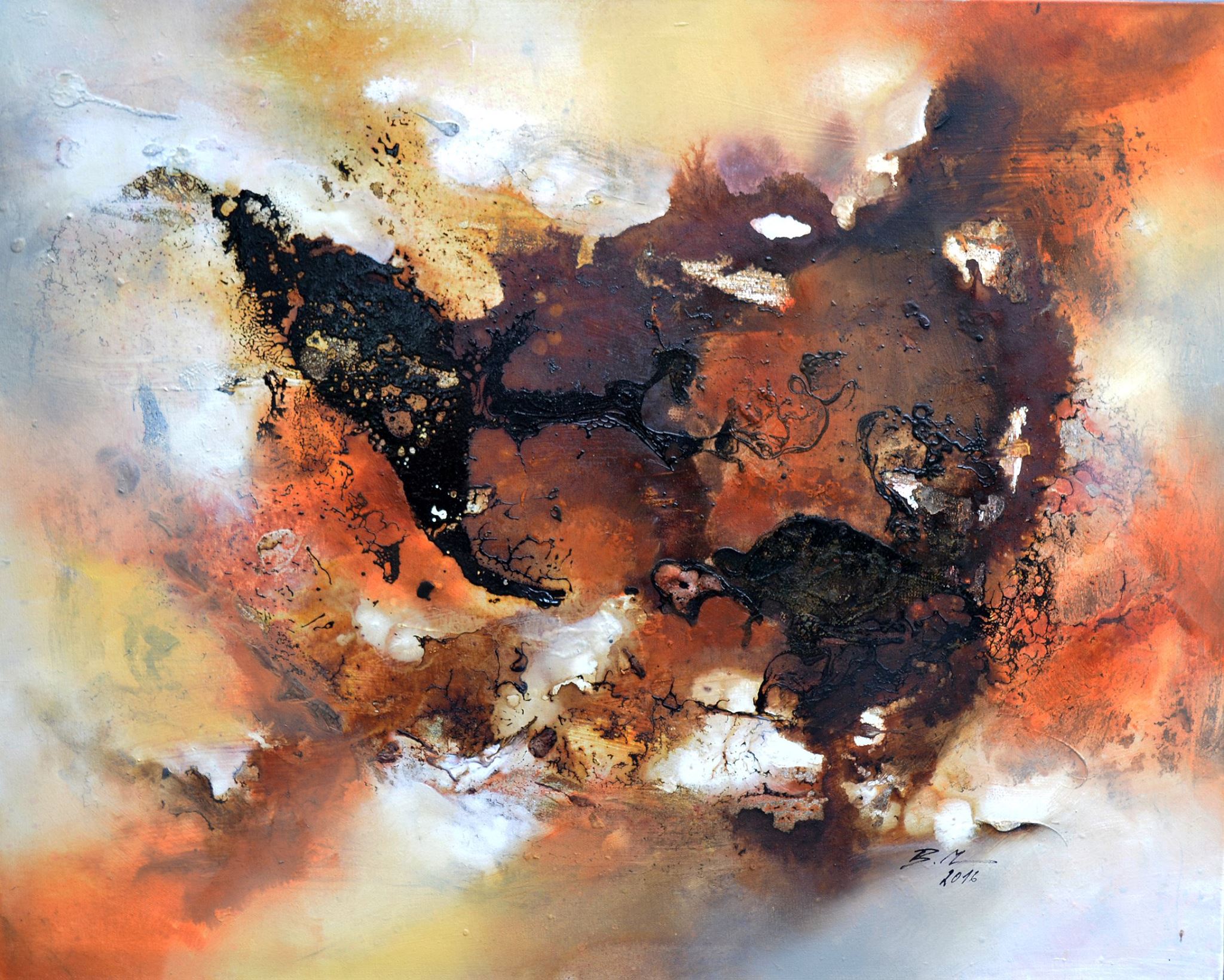 Bernadette Möllmann – die Neugierde ist mein Antrieb beim Malen | Peter ...